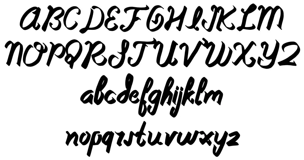 Babylonya font by Yahhya Anas | FontRiver