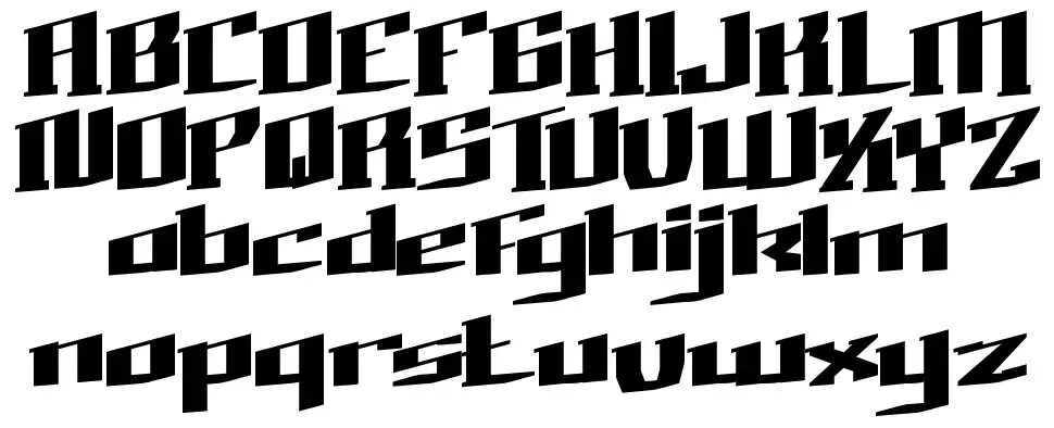 Bad Boy font by weknow | FontRiver