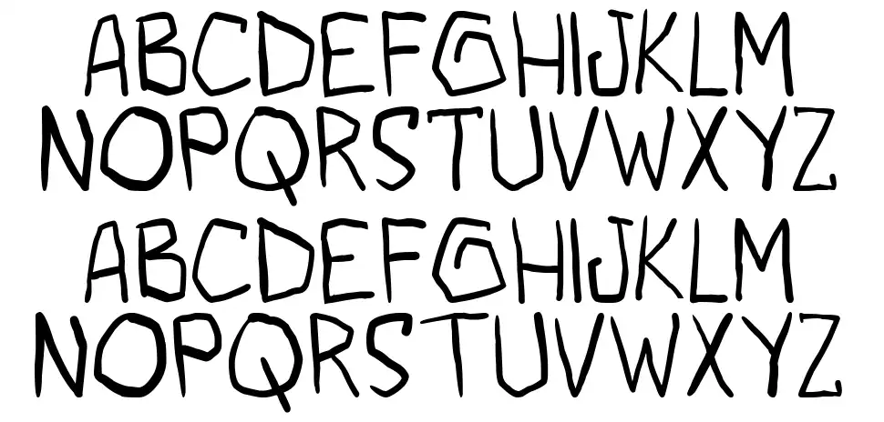 Bad Habits PG Schriftart zum kostenlosen Download