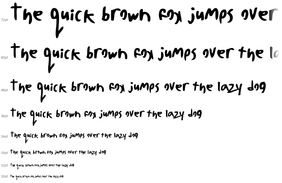 Bad Handwriting font by MuraKnockout Media & Design | FontRiver