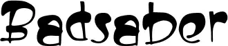 Badsaber font by Nonama Type | FontRiver