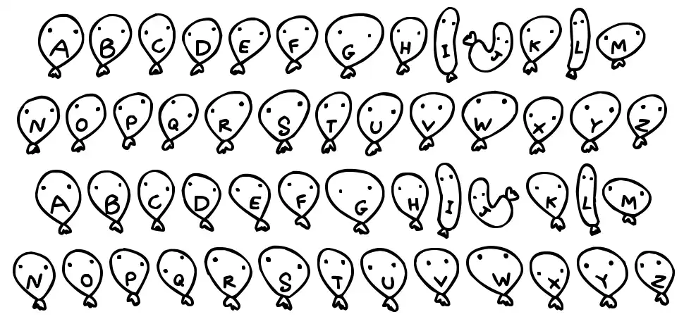 Balloon Friends font by Darrell Flood | FontRiver