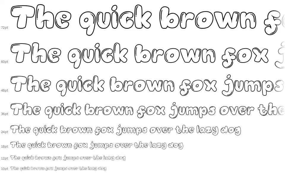 Balonku font by Vable studio | FontRiver
