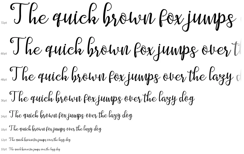 Barbara Script Schriftart zum kostenlosen Download