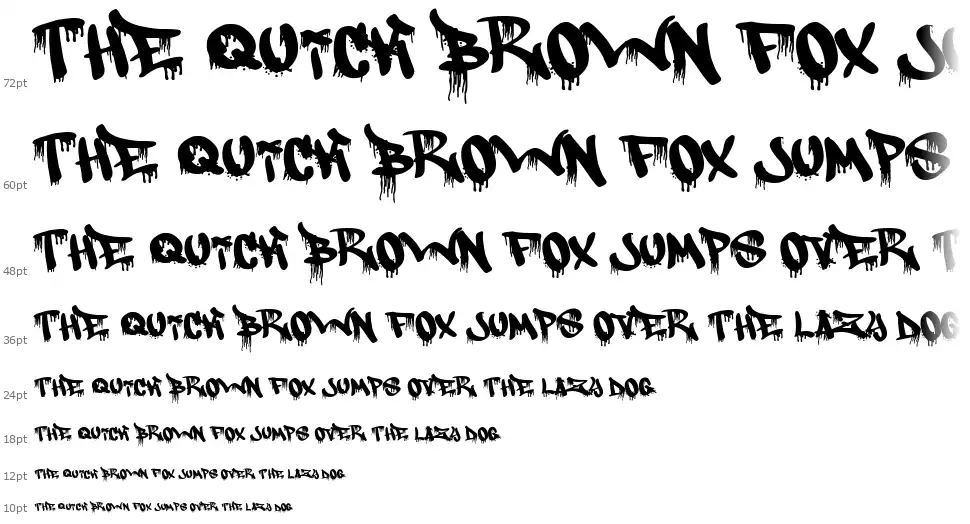 Barcelona Graffiti Bombing font by Woodcutter | FontRiver