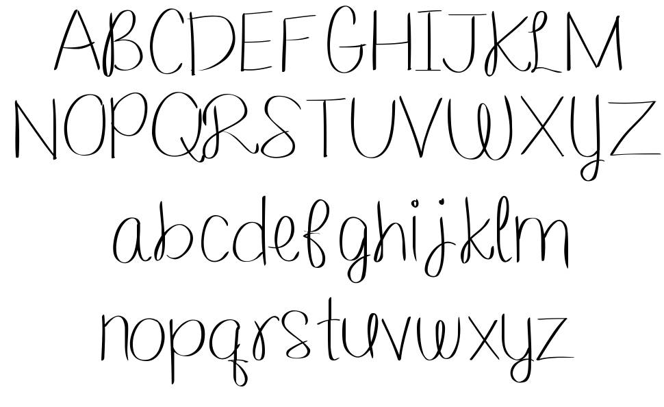 Barefoot blue jean night font by MonkeyRoodles Fonts | FontRiver