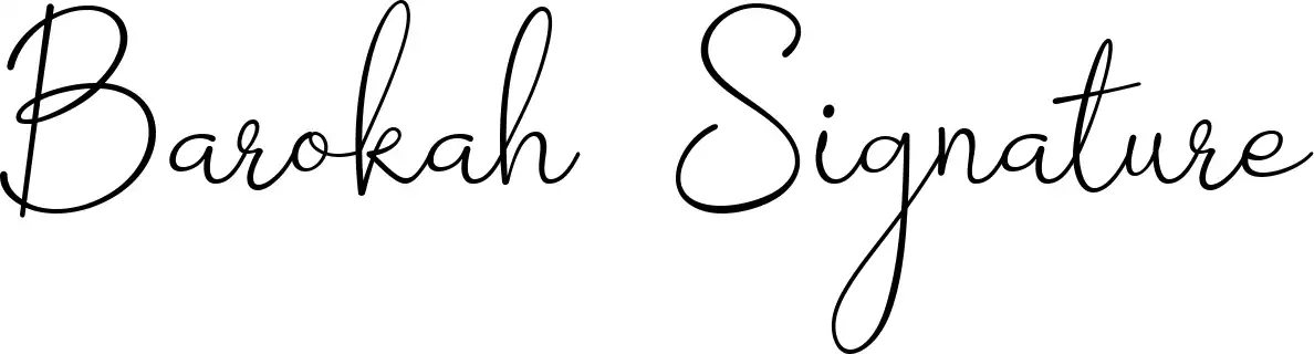 Barokah Signature font by Alifinart Studio | FontRiver
