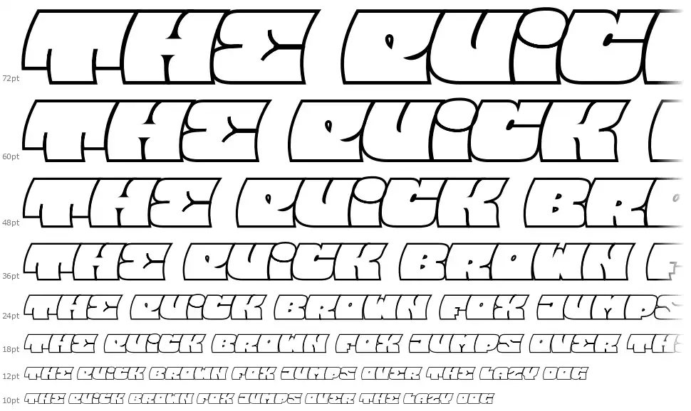Barred Outline Font By Måns Grebäck Fontriver