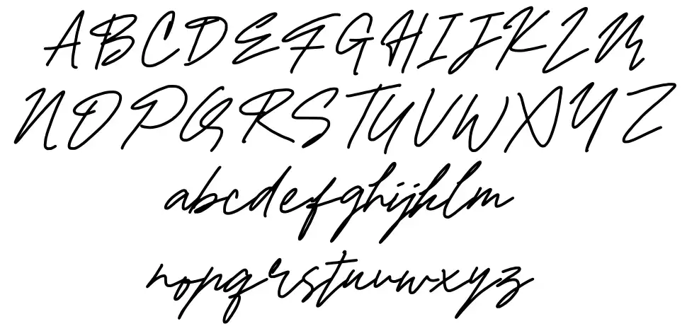 Barret Signature font by pustudio | FontRiver