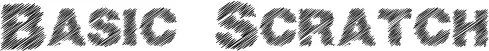 Basic Scratch font by Xerographer Fonts | FontRiver