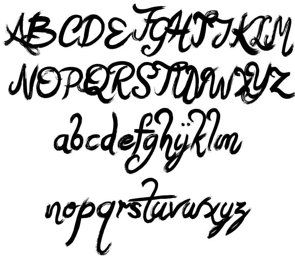 Basquiat font by Jonathan S. Harris | FontRiver