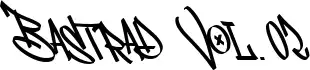 Bastrad Vol.02 font by Ronny Studio | FontRiver