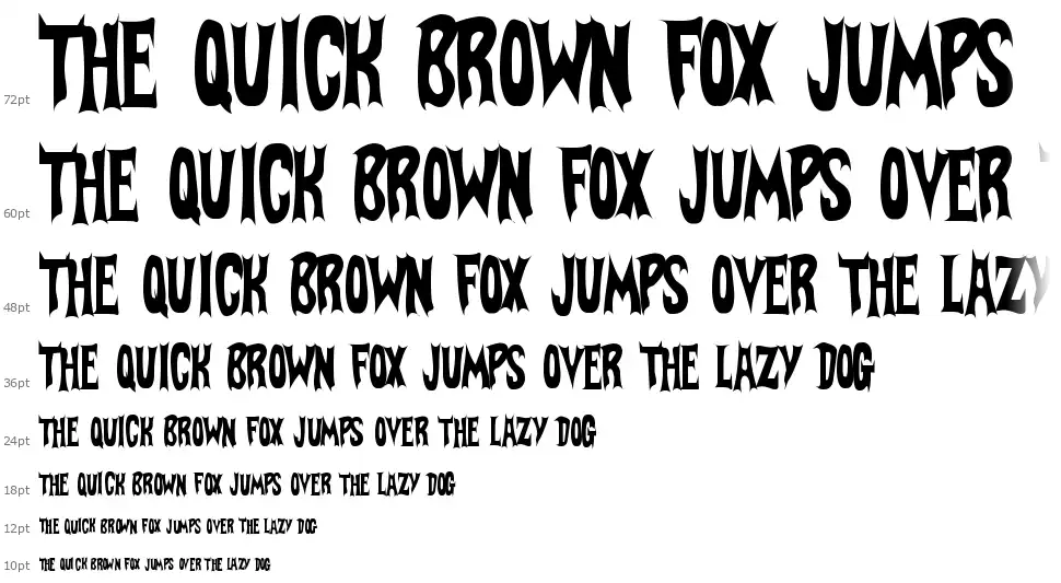 BatFont font by Gaut Fonts | FontRiver