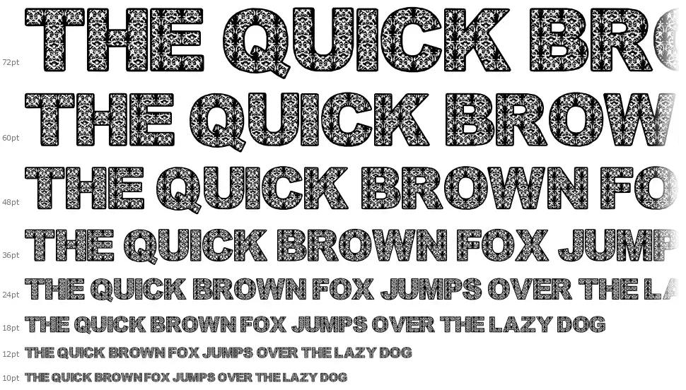 Batik Dayak Font font by Asia Culture | FontRiver