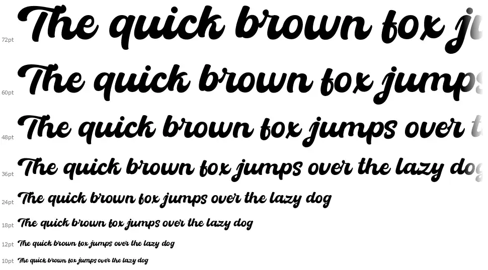 Fuente Batuphat Script diseñada por Debut Studio