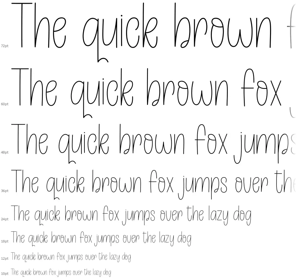 Beautiful Caroline font by Hamzah Muhamad Ihsan | FontRiver