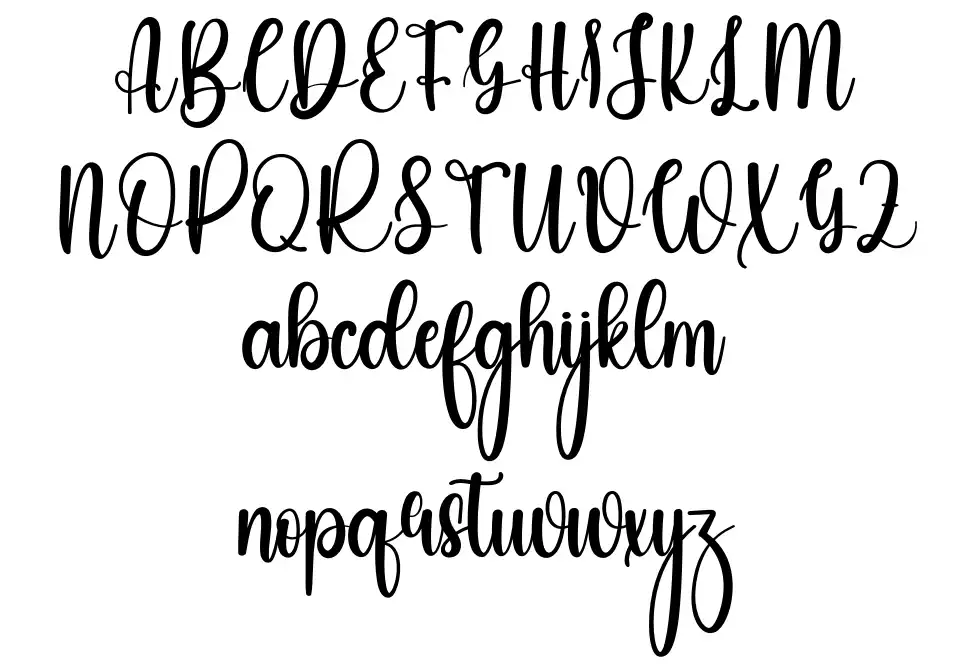 Beautiful Flower font by PiPi Creative | FontRiver