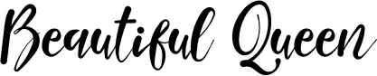 Beautiful Queen font by Dedi Mujiono | FontRiver