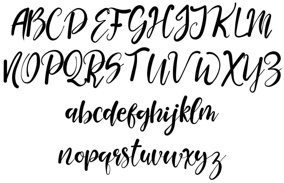 Beautiful Queen font by Dedi Mujiono | FontRiver