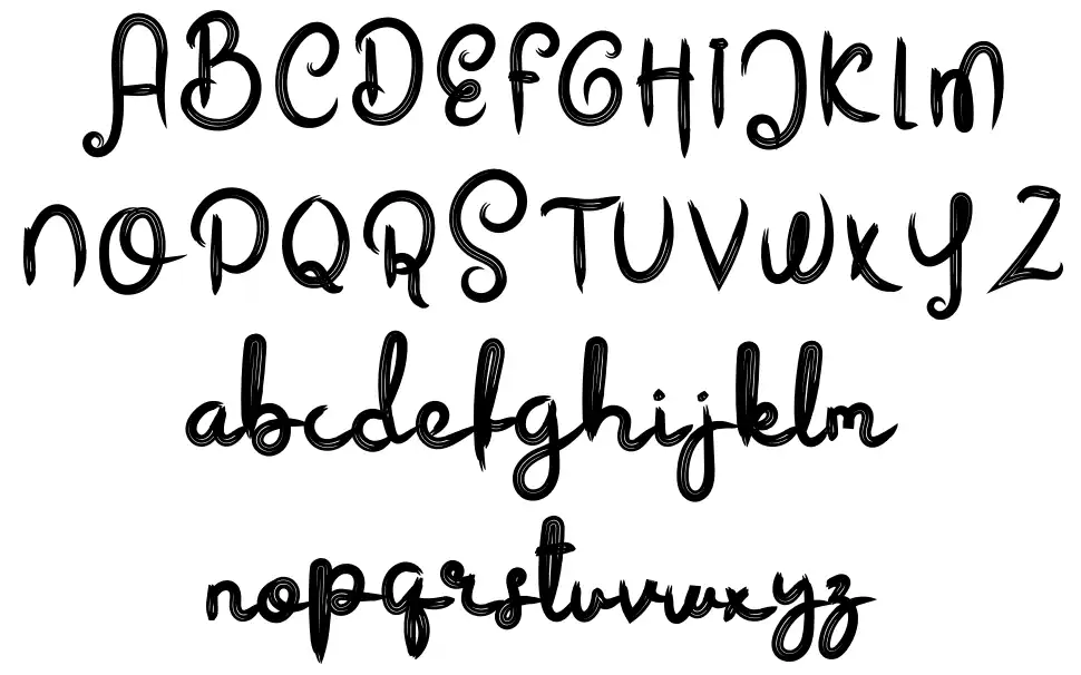 Beauty Black font by Eddy Goodboy | FontRiver