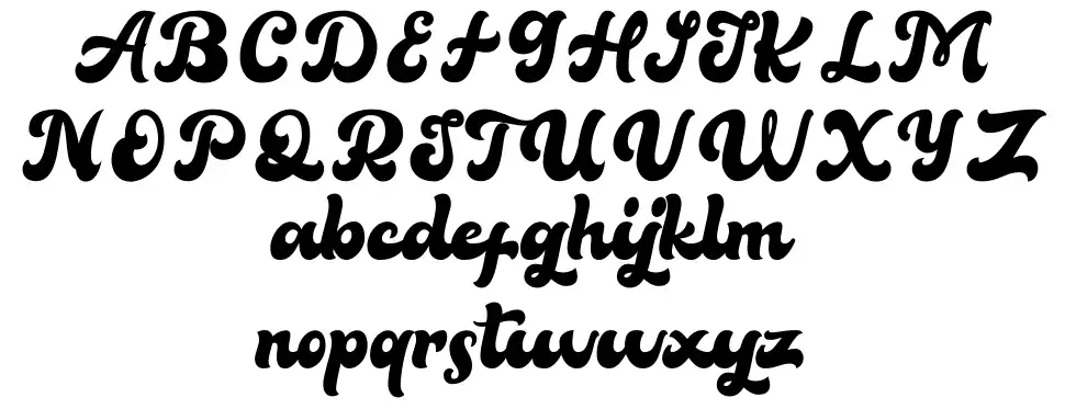 Bella font by alphArt | FontRiver