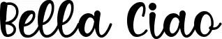 Bella Ciao font by Almarkhatype - FontRiver