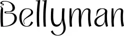 Bellyman Schriftart zum kostenlosen Download