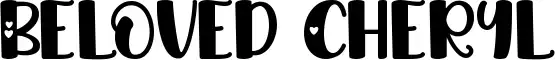 Beloved Cheryl font by Endri Sulistyawan | FontRiver