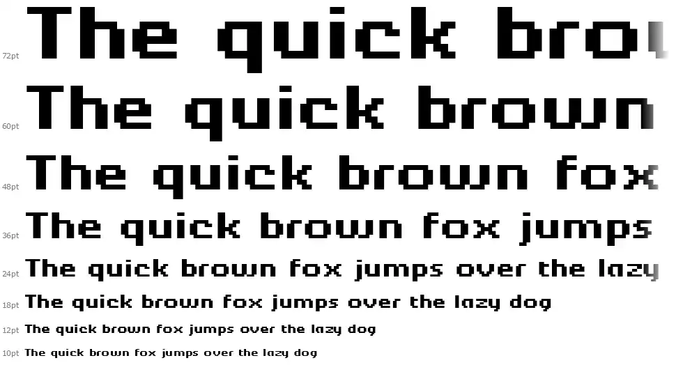 Berkelium Bitmap font by Kreative Korporation | FontRiver