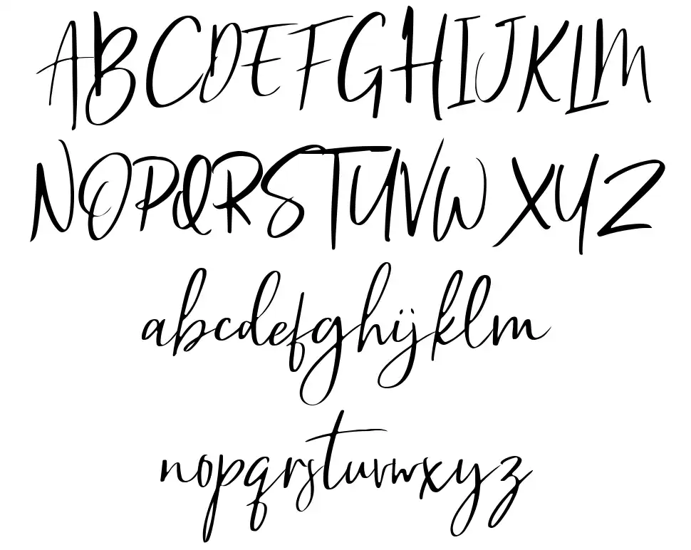 Bethany font by Sizimon.id | FontRiver