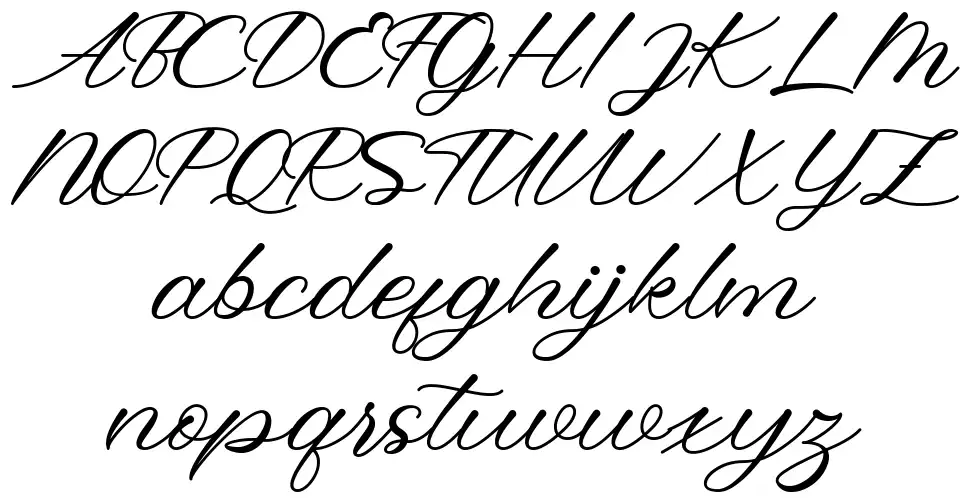 Betty Chamilla font by JunCreative - FontRiver