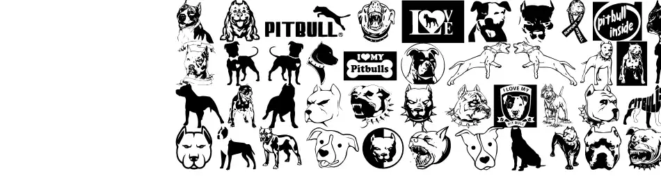 Beware of Pitbull font by Woodcutter | FontRiver