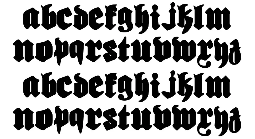 Biergarten Schriftart zum kostenlosen Download