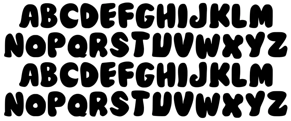 Big Ballon font by Novita Maria | FontRiver