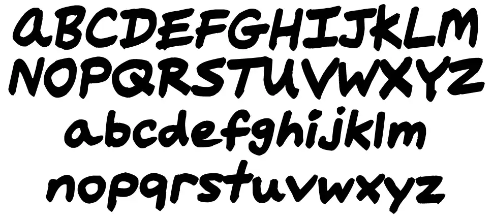 Big Fat Marker font by Vextorart | FontRiver