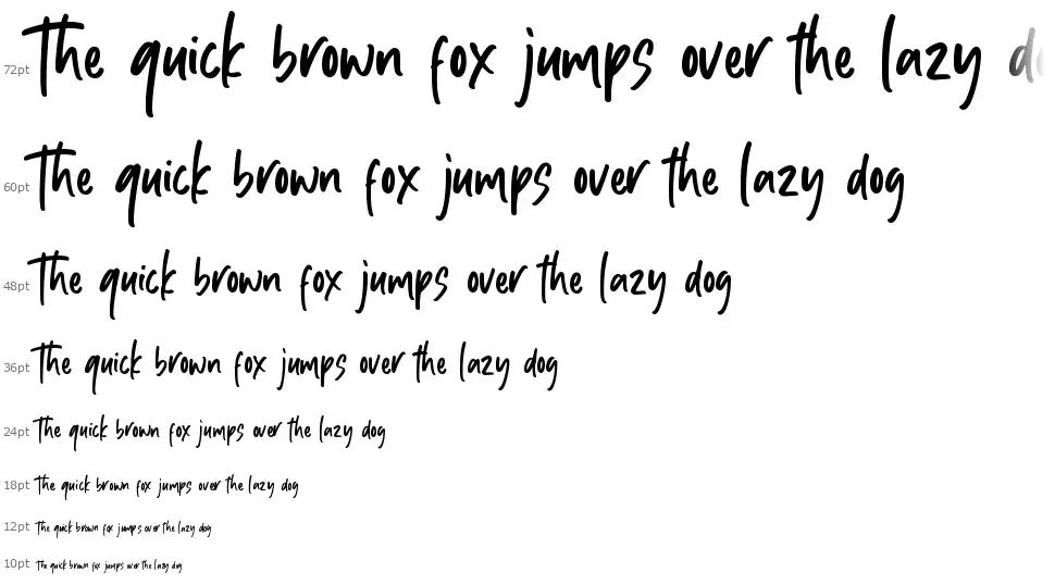 Big Points font by Sronstudio | FontRiver