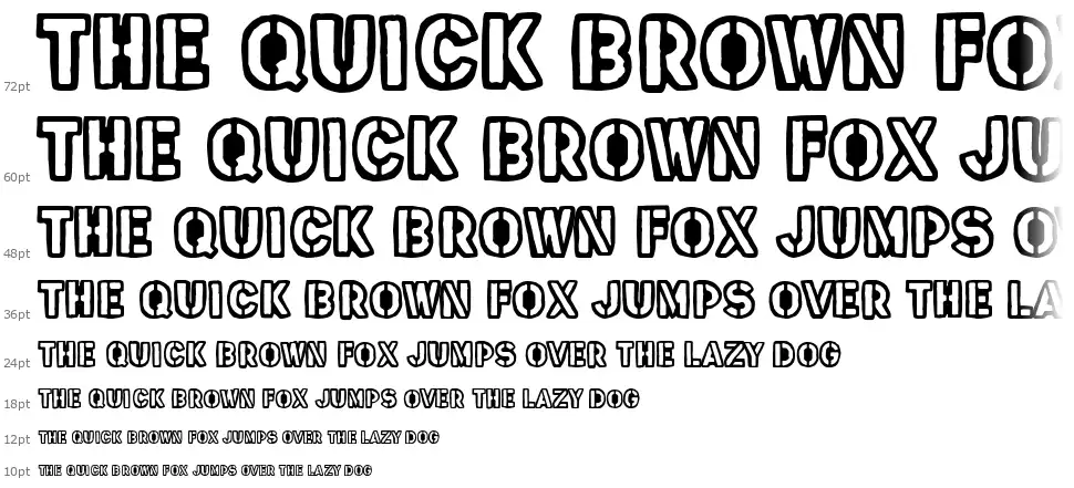 Big Storm Stencil font by Woodcutter | FontRiver