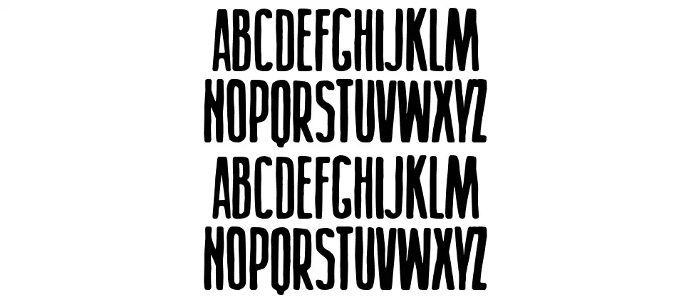 Big Titles font by Woodcutter | FontRiver