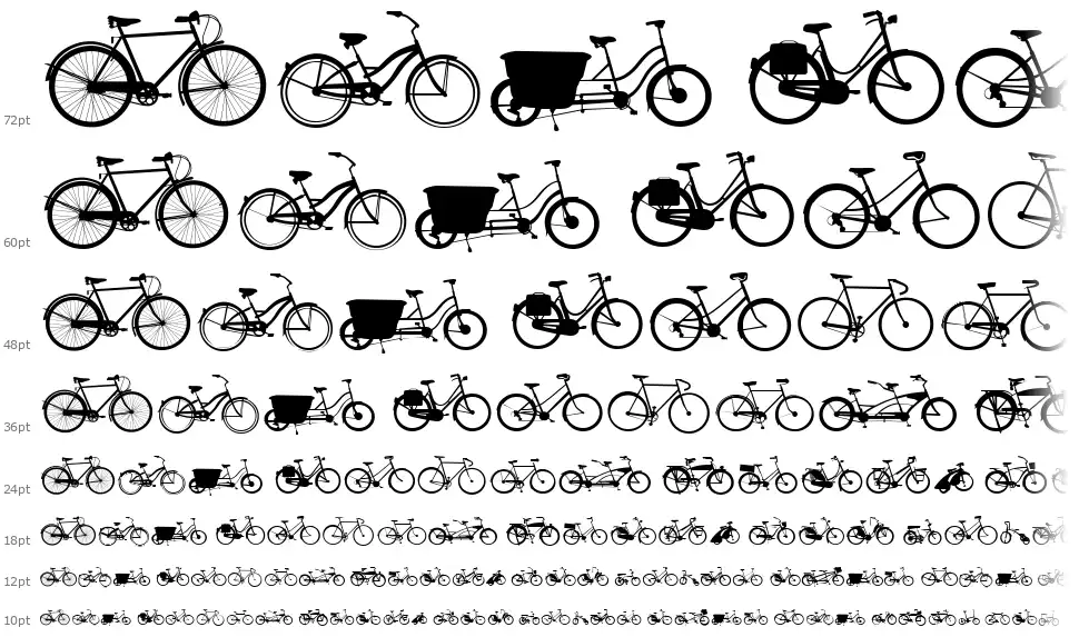 Bikes font by Lauren Ashpole | FontRiver