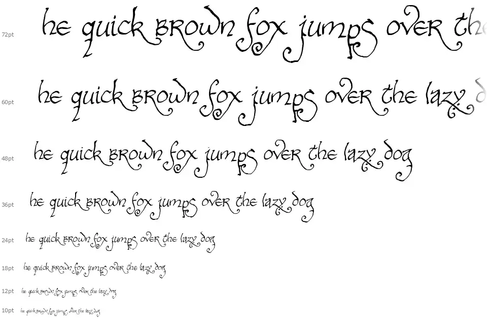 Bilbo Hand font by Nancy Lorenz | FontRiver