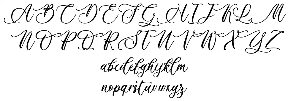 Billion Calligraphy font by Typhoon Type - Suthi Srisopha | FontRiver