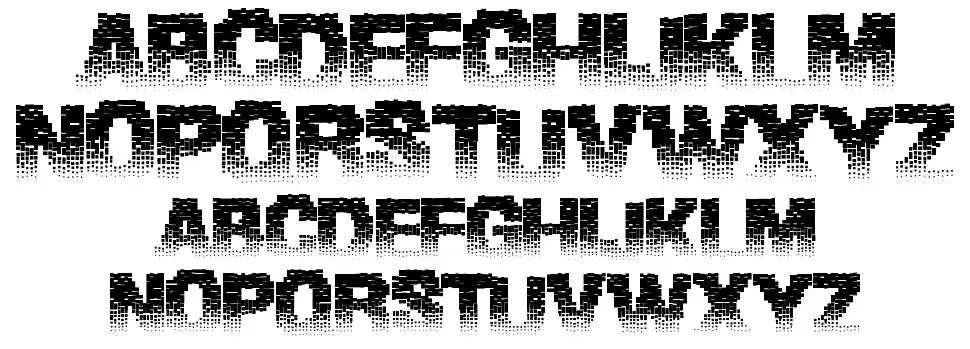 Binary Waters font by Xerographer Fonts | FontRiver