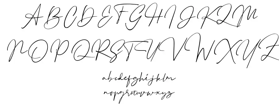 Binetta Signature font by Hanief Farandi | FontRiver