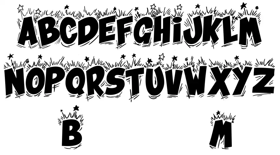 Bing Bam Boum font by imagex | FontRiver