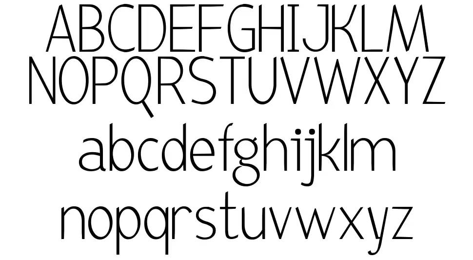 Bird Cherry font by Denis Sherbak | FontRiver