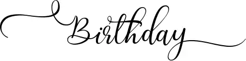 Birthday font by Arief HK | FontRiver