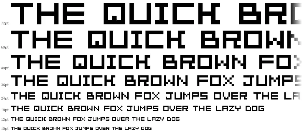 Bit Trip 7 font by sRB-Powers | FontRiver