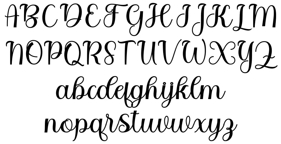 Bitgette Script Font By Nurul Kamal Fontriver