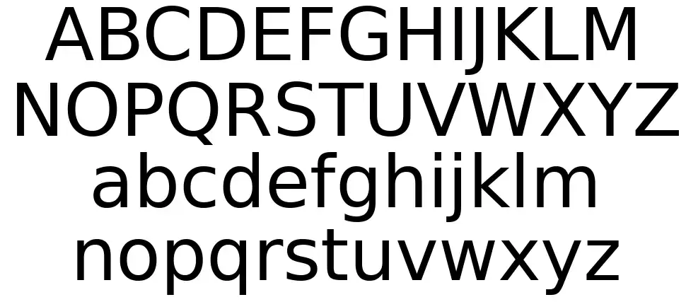 Bitstream Vera Sans font by The Gnome Project | FontRiver