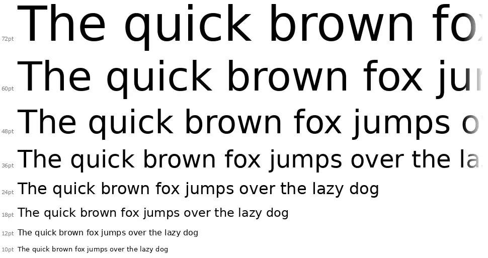 Bitstream Vera Sans font by The Gnome Project | FontRiver